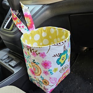 DIY Car Trash Bag Sewing Tutorial: Fabric Pattern (PDF Pattern) - Etsy
