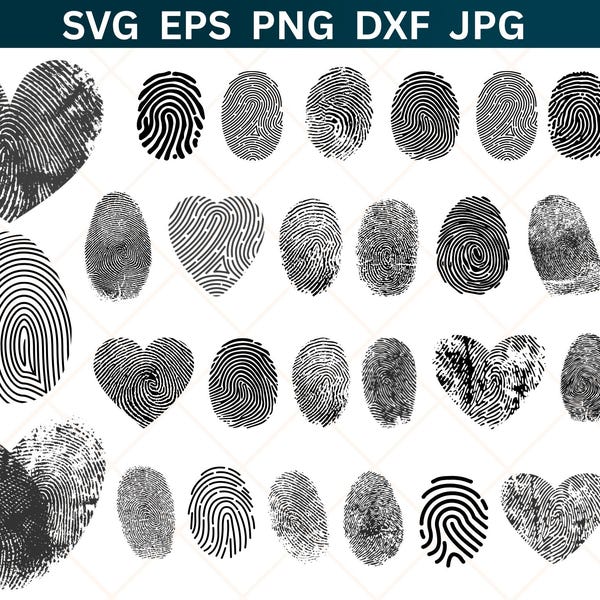 Fingerprint Decal - Etsy UK