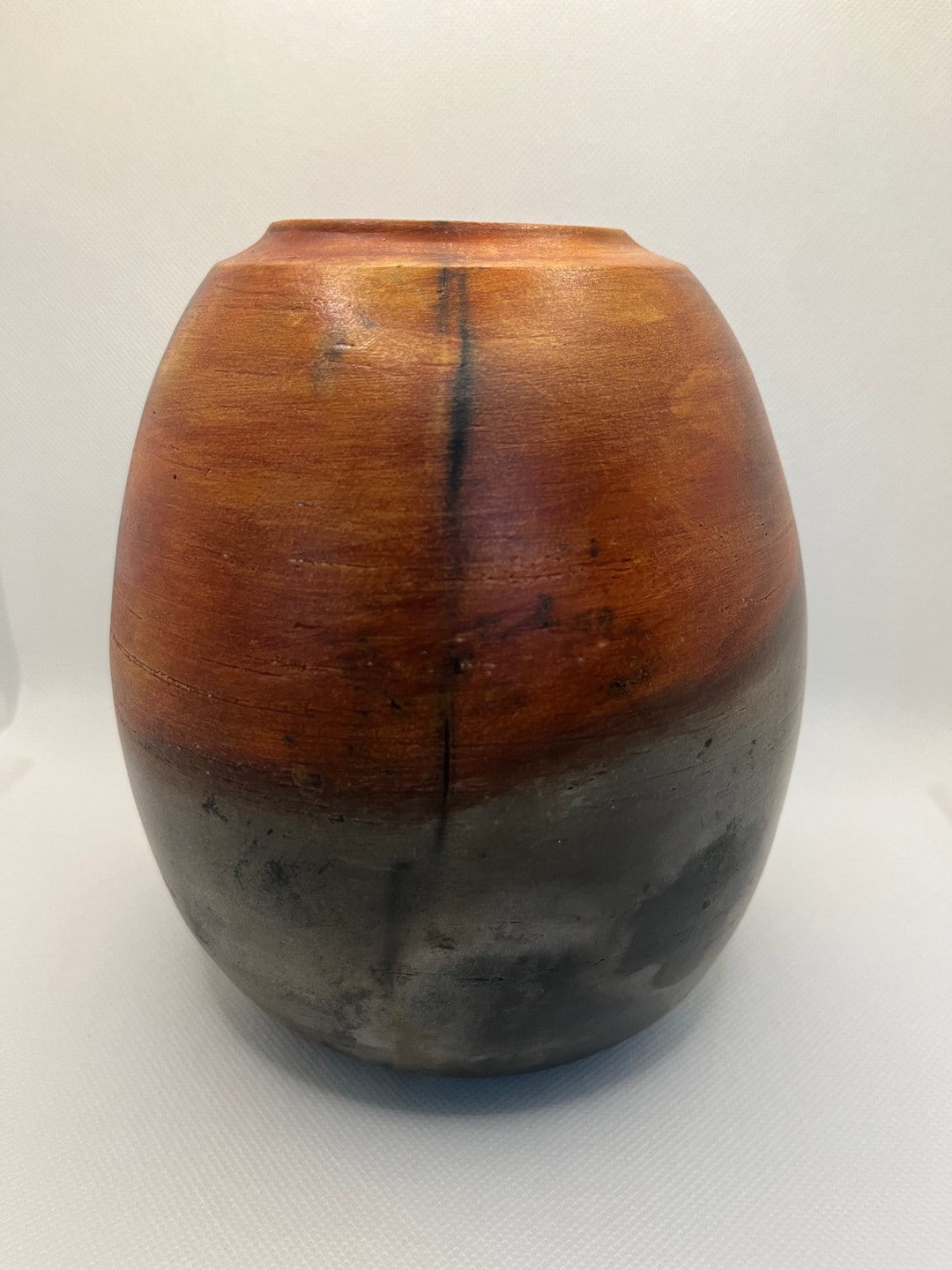 Pit Fired Ceramic Vase - Etsy