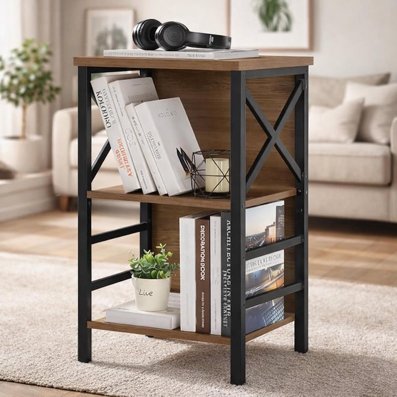 Small Bookcase 3 Tier - Etsy