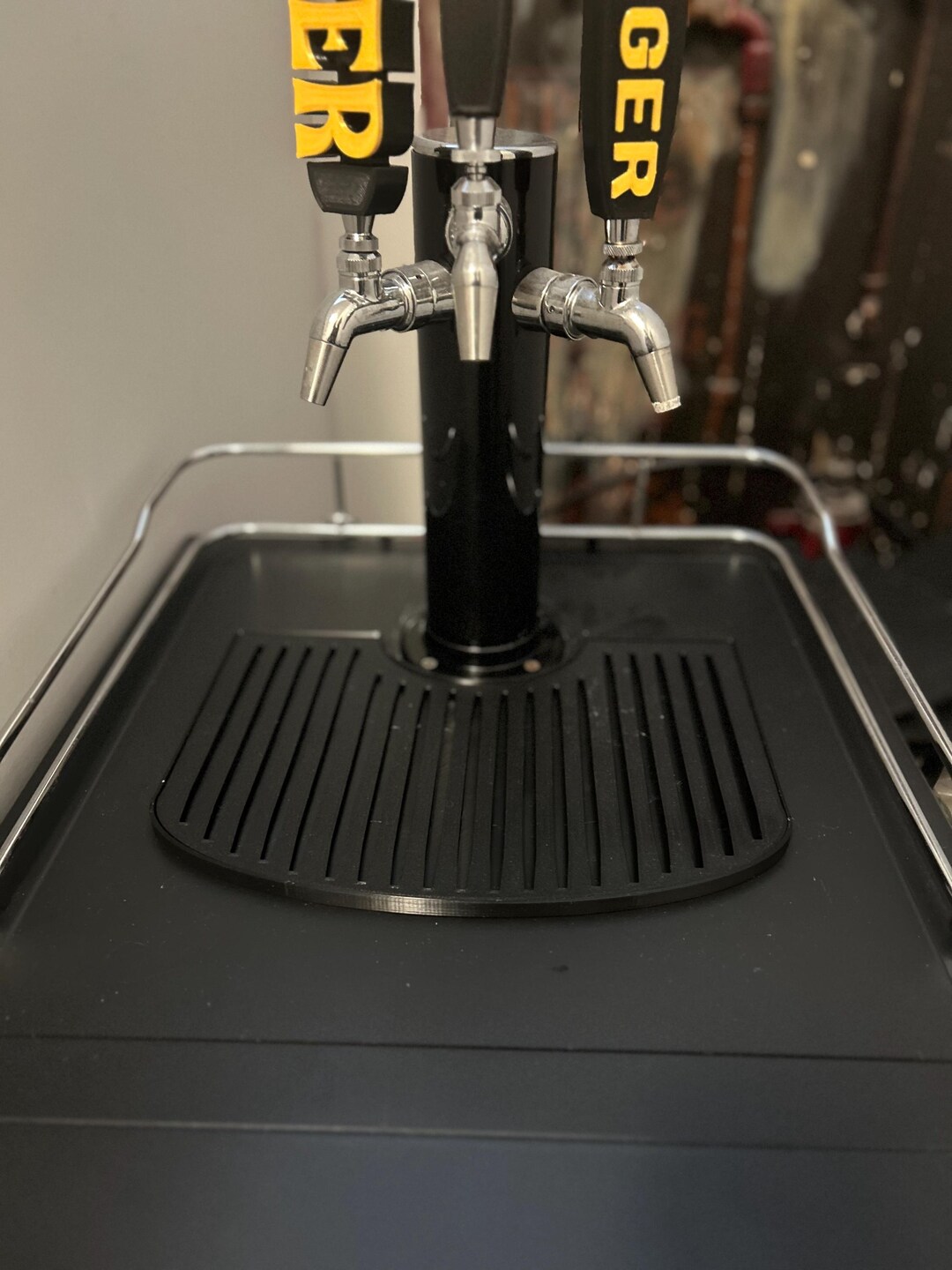 Large Kegerator Drip Tray| Beer Tap Tray Customizable Colors Homebrew ...