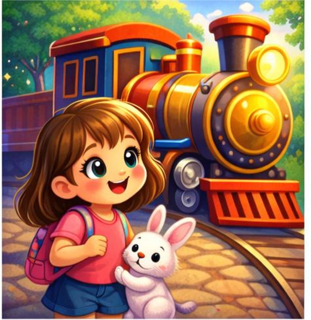 Nour and the Dream Train – Illustrated Bedtime Story PDF for Kids Ages ...