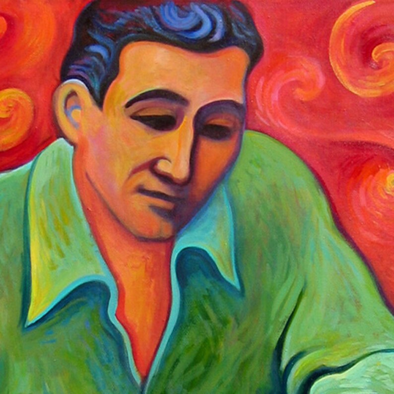 Original 24x30 Portrait of Leonard Bernstein From Published - Etsy