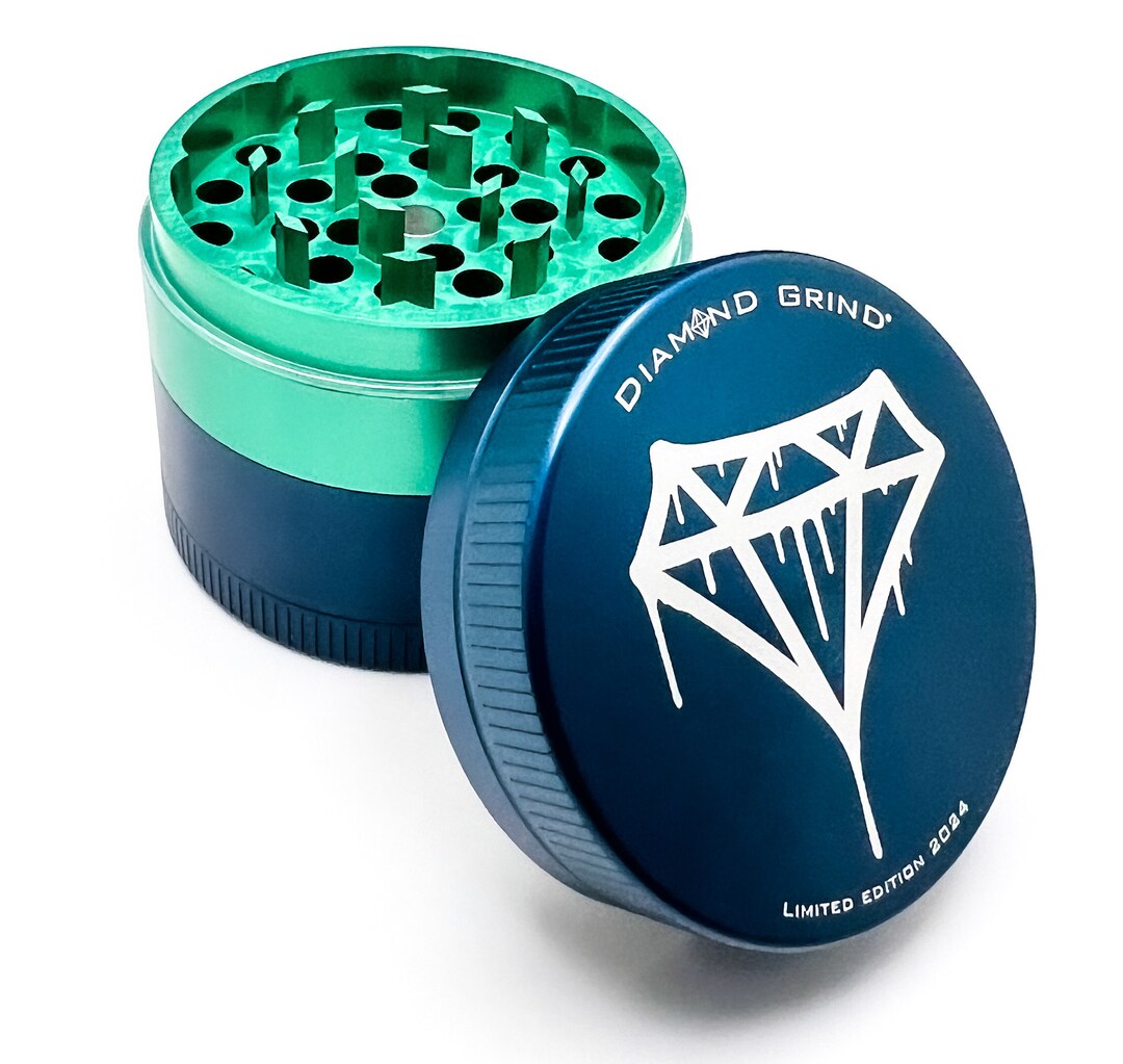 Diamond Grind Limited Edition Grinder, 56mm, 4 Pieces With a Screen ...