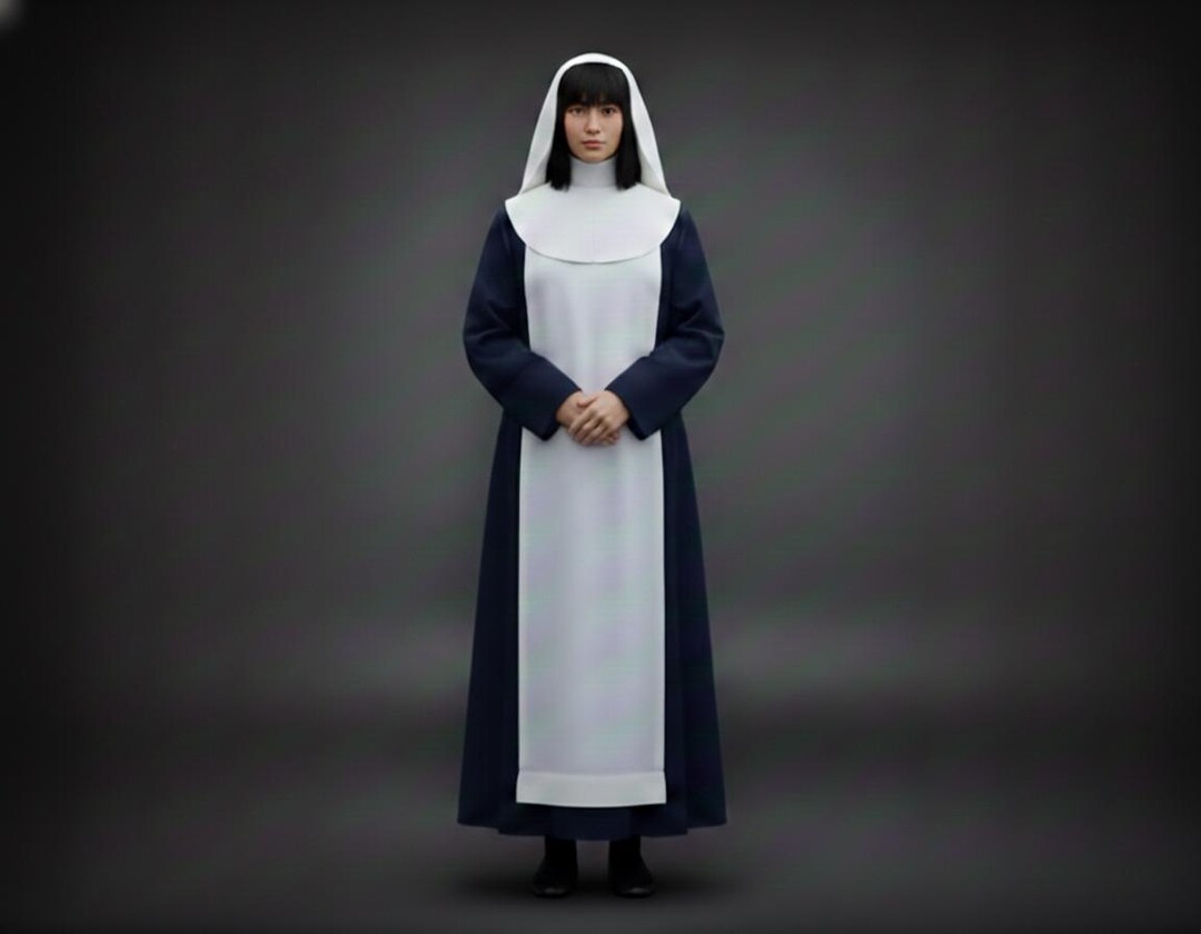 Nun Dress for Women , Adult Nun Outfit , Custom Cassock , Religious ...
