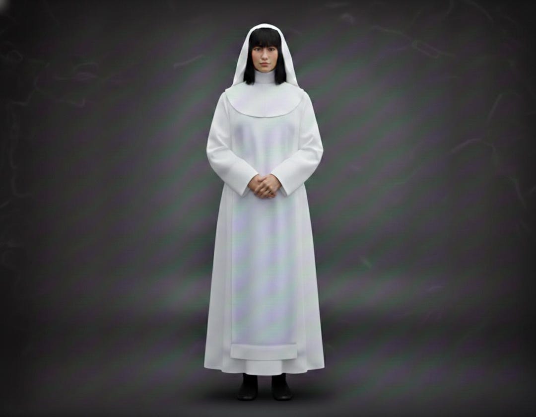 Nun Dress for Women , Adult Nun Outfit , Custom Cassock , Religious ...