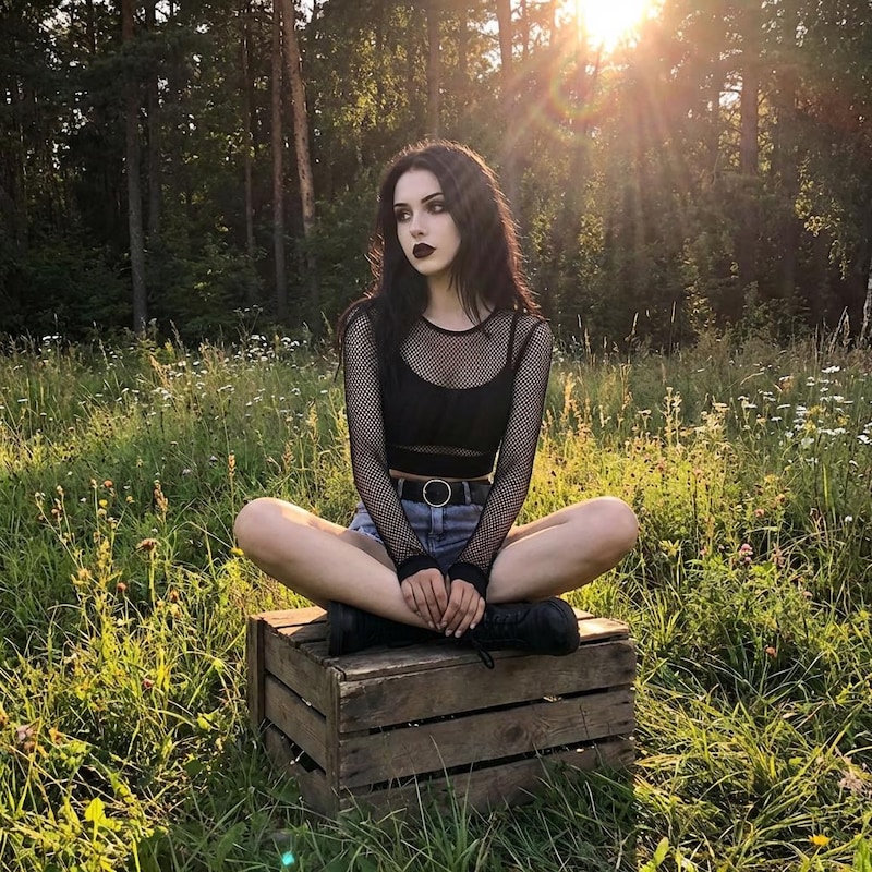 Gothic Fishnets Top - Etsy