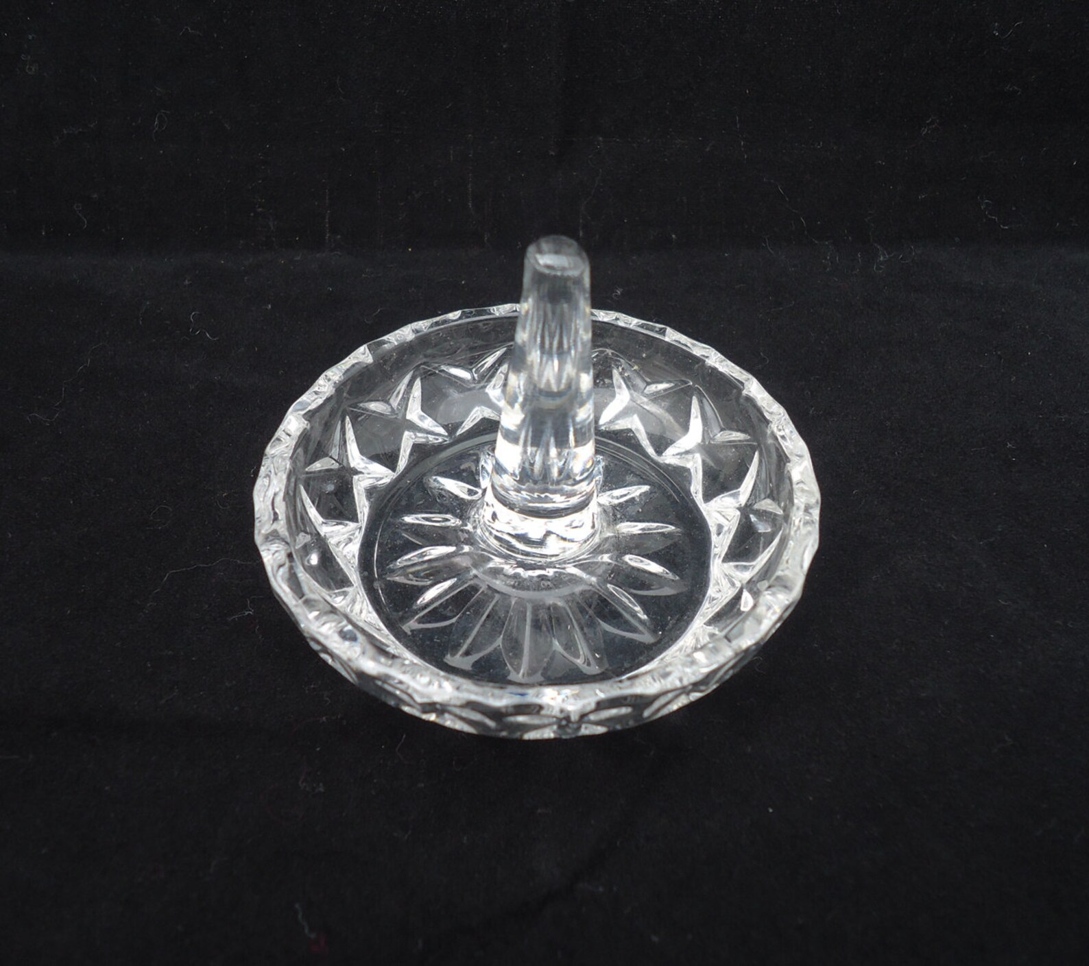 Zajecar Crystal Ring Holder, Made in Yugoslavia, Crystal Ring Holder ...
