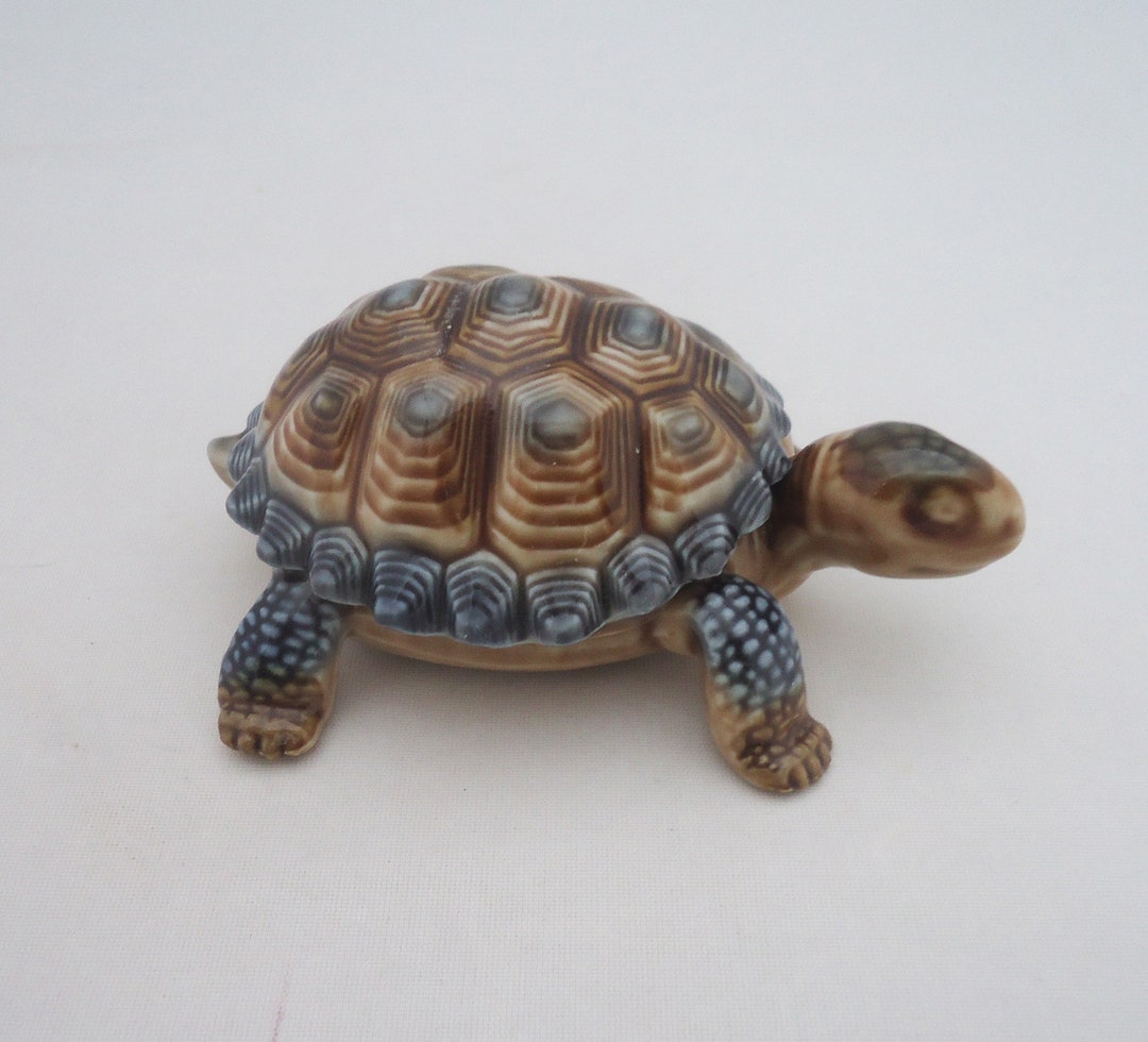 Wade Porcelain Trinket Box Turtle, Wade Tortoise Trinket Box, Made in ...