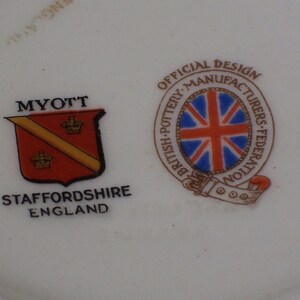 Vintage Myott Silver Jubilee George V and Queen Mary Mug, Vintage ...