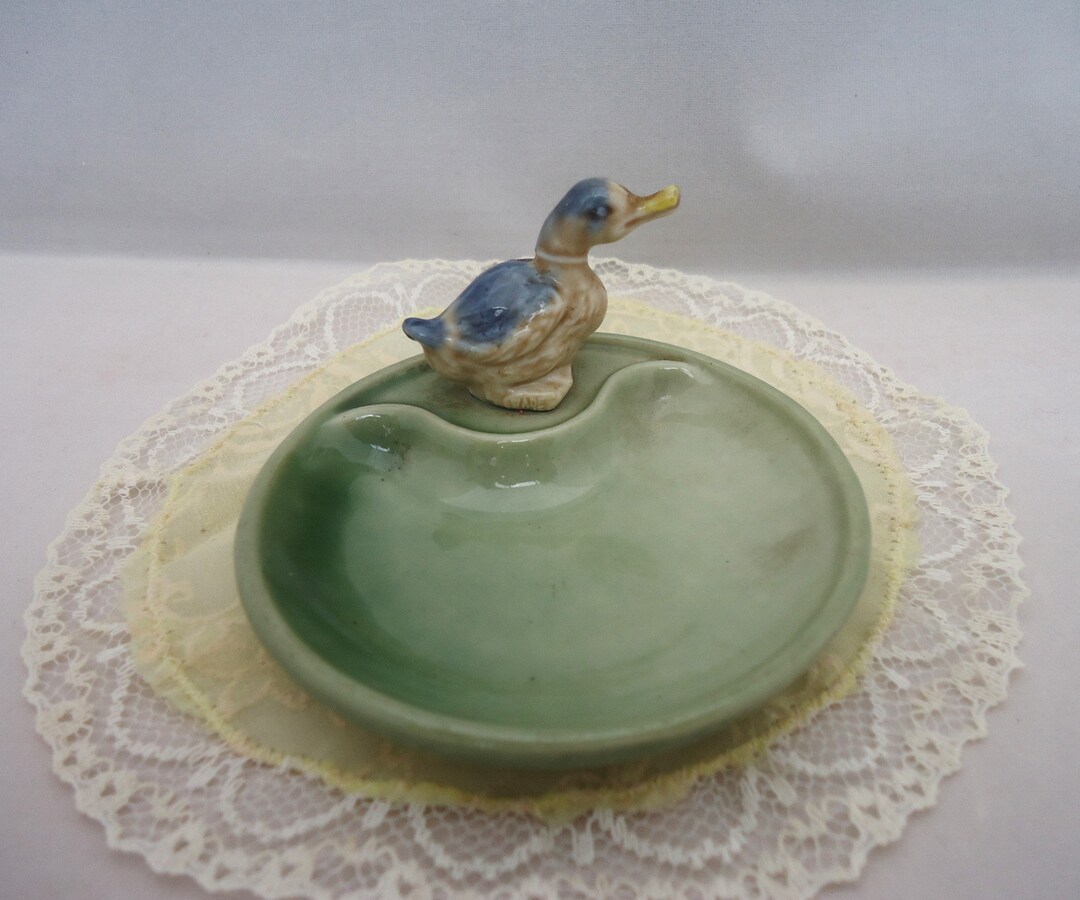 Wade Trinket Dish With Duck, Vintage Wade Pin Dish With Duck, Ireland ...