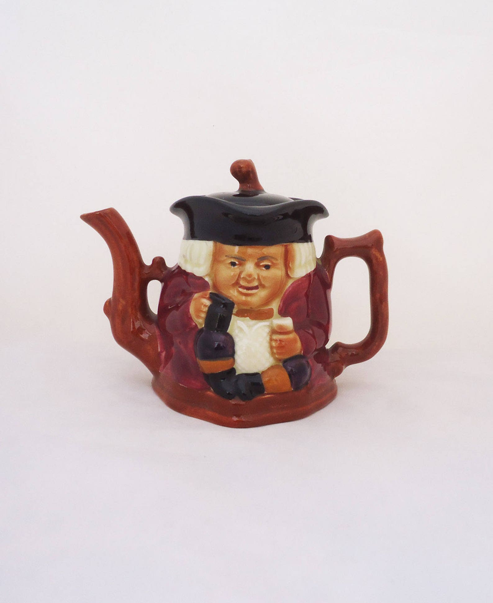 Vintage Staffordshire Shorter and Son Ltd Toby Teapot, Jolly Fellow ...
