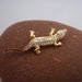 Sterling Silver Lizard Brooch Filigree Sterling Silver Lizard - Etsy