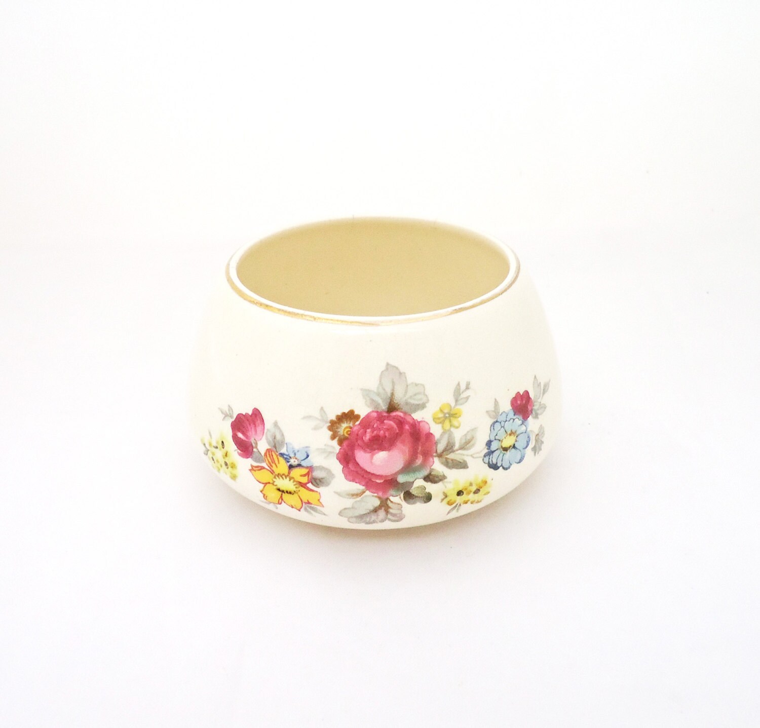 Vintage Lancaster Sandland Ltd English Ware Sugar Bowl Hanley England ...