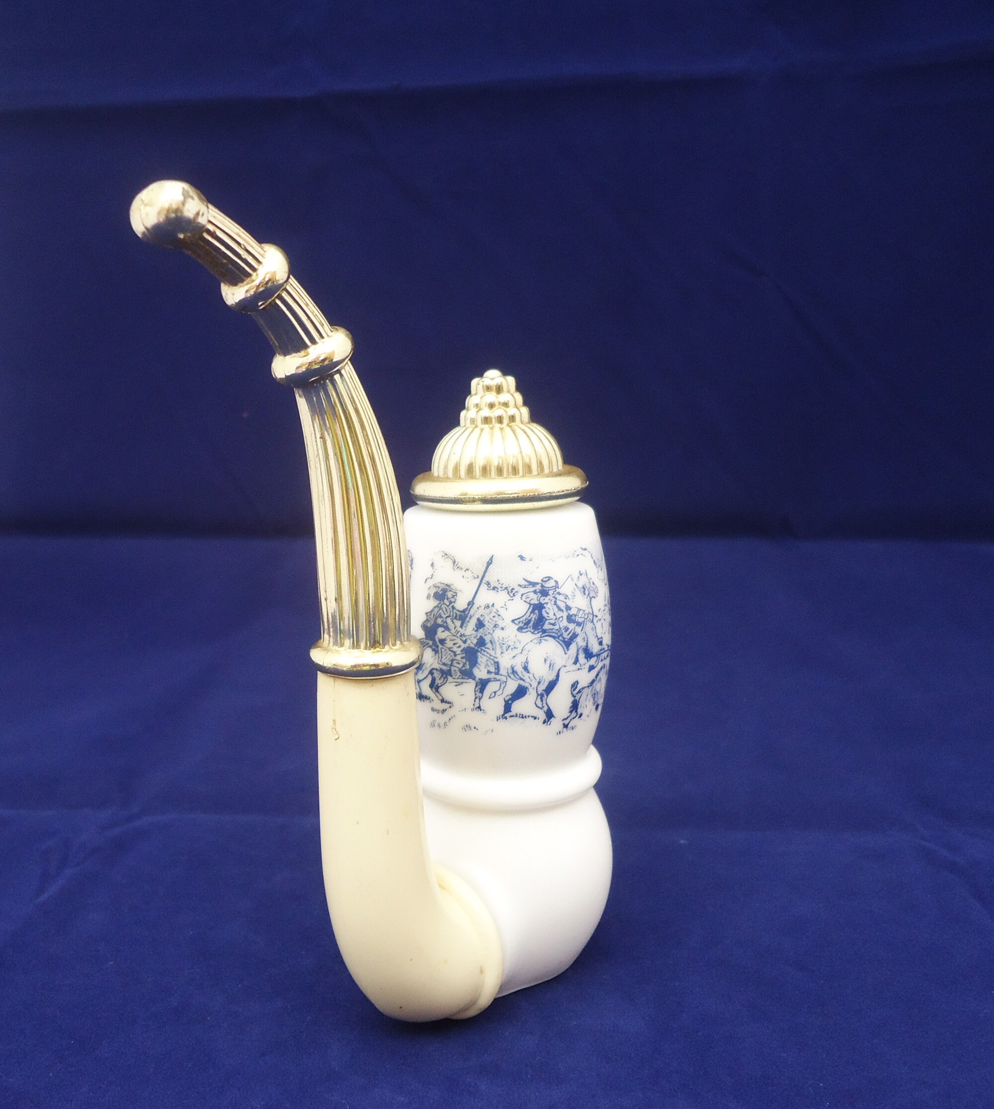 Avon Pipe Perfume Bottle Avon Milk Glass Perfume Decanter - Etsy UK