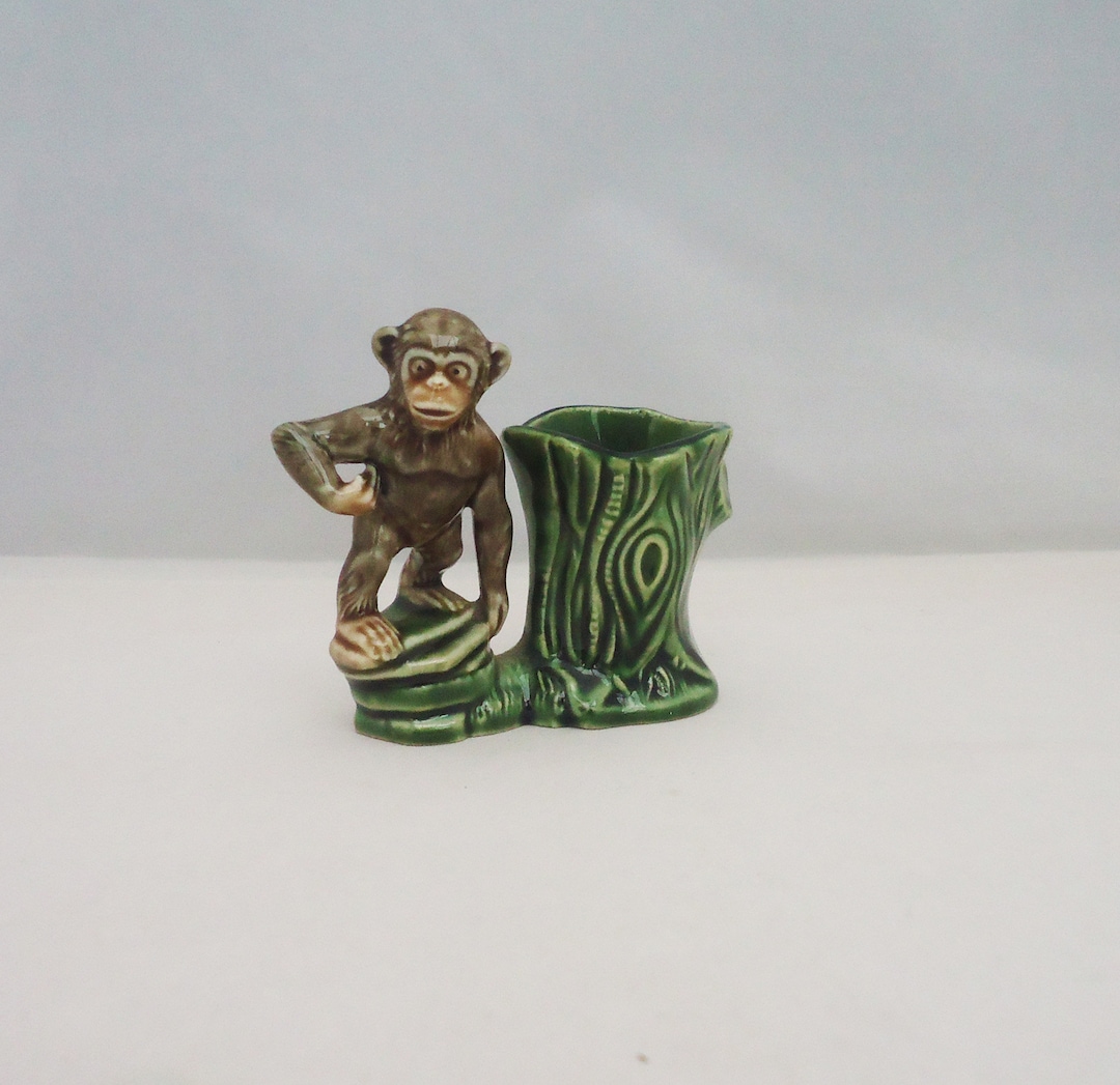 Wade Small Monkey Pose Vase, Collectable Wade Porcelain Figurine - Etsy