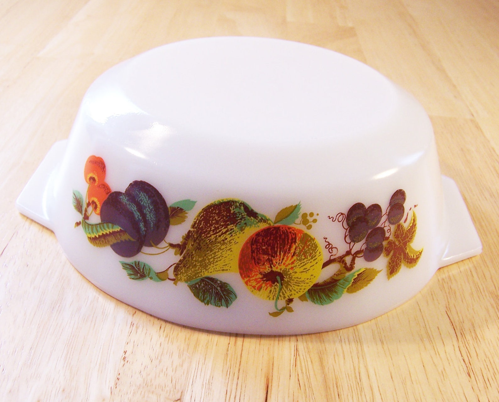 Vintage Pyrex JAJ Casserole Dish Kent Orchard Disign 1960s - Etsy