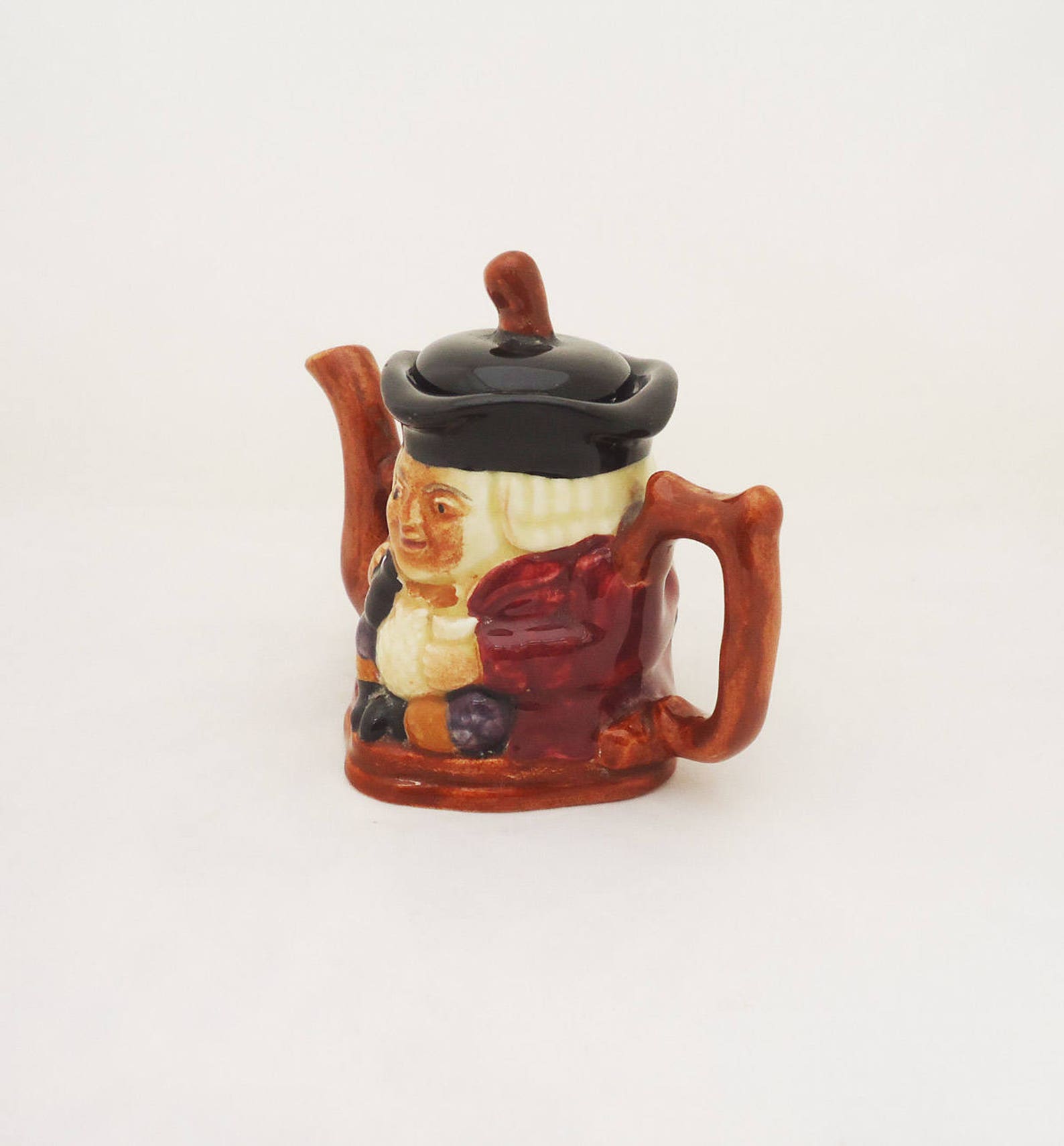 Vintage Staffordshire Shorter and Son Ltd Toby Teapot Jolly | Etsy Canada