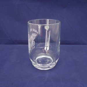 Clear Glass Beer Mug Dorset Steam Fair Blandford Clear Glass - Etsy UK