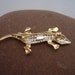 Sterling Silver Lizard Brooch Filigree Sterling Silver Lizard - Etsy