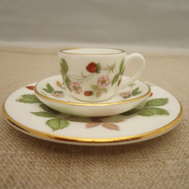 Strawberry Tea Set - Etsy
