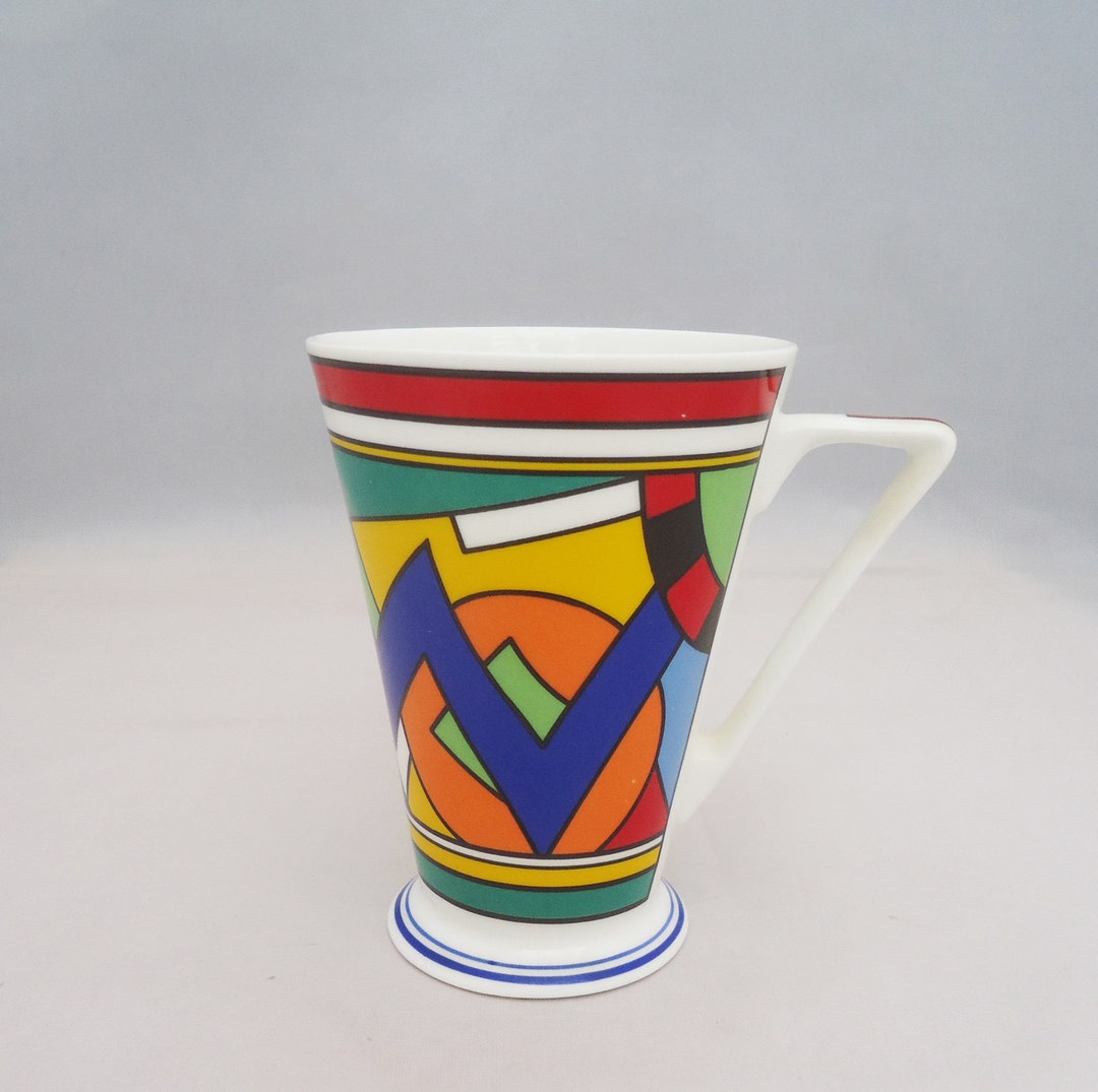 Vintage Wren calypso Mug, Clarice Cliff Style Mug calypso, Art Deco ...