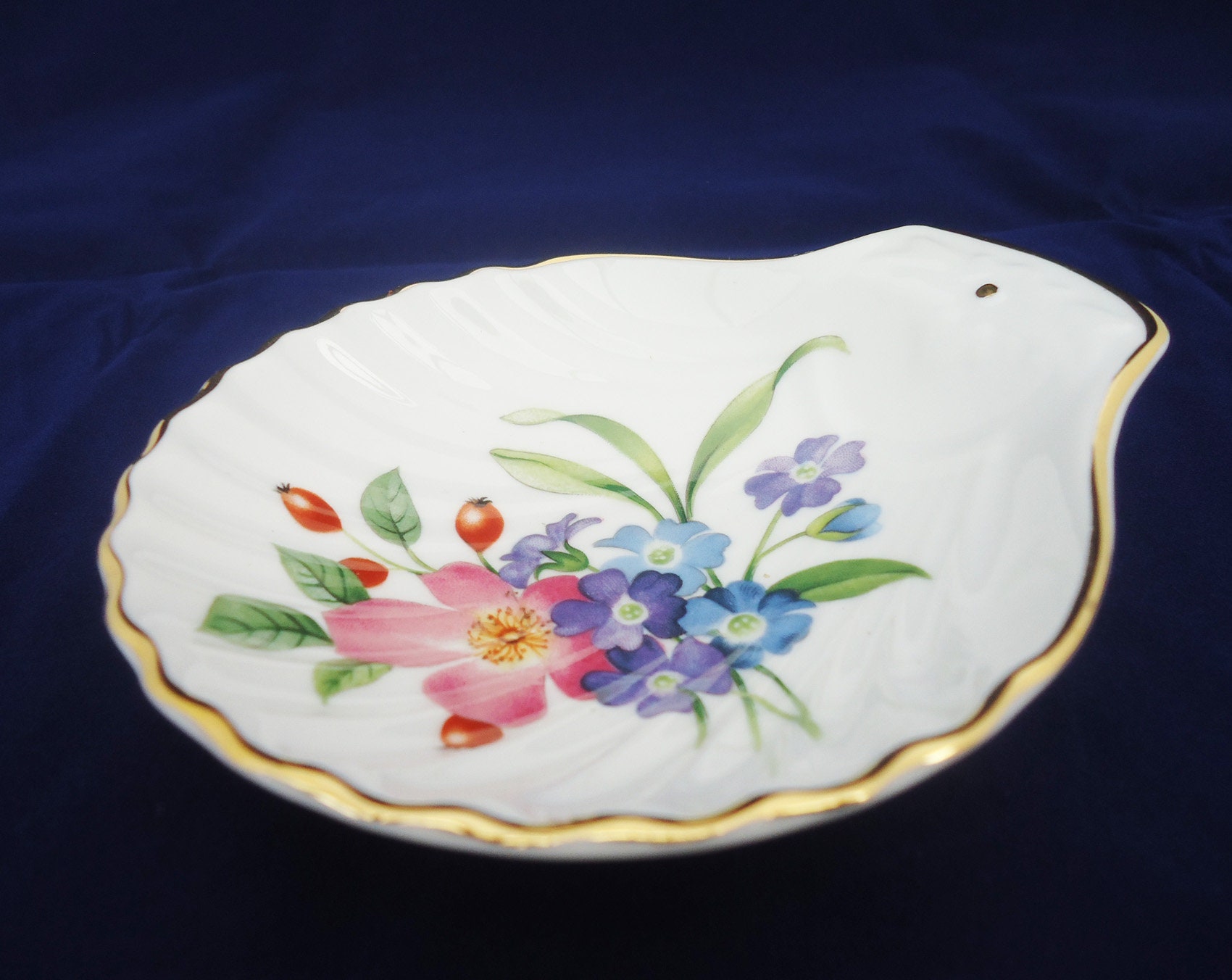 Royal Worcester Small Dish, Royal Worcester Shaped Shell Dish - Etsy