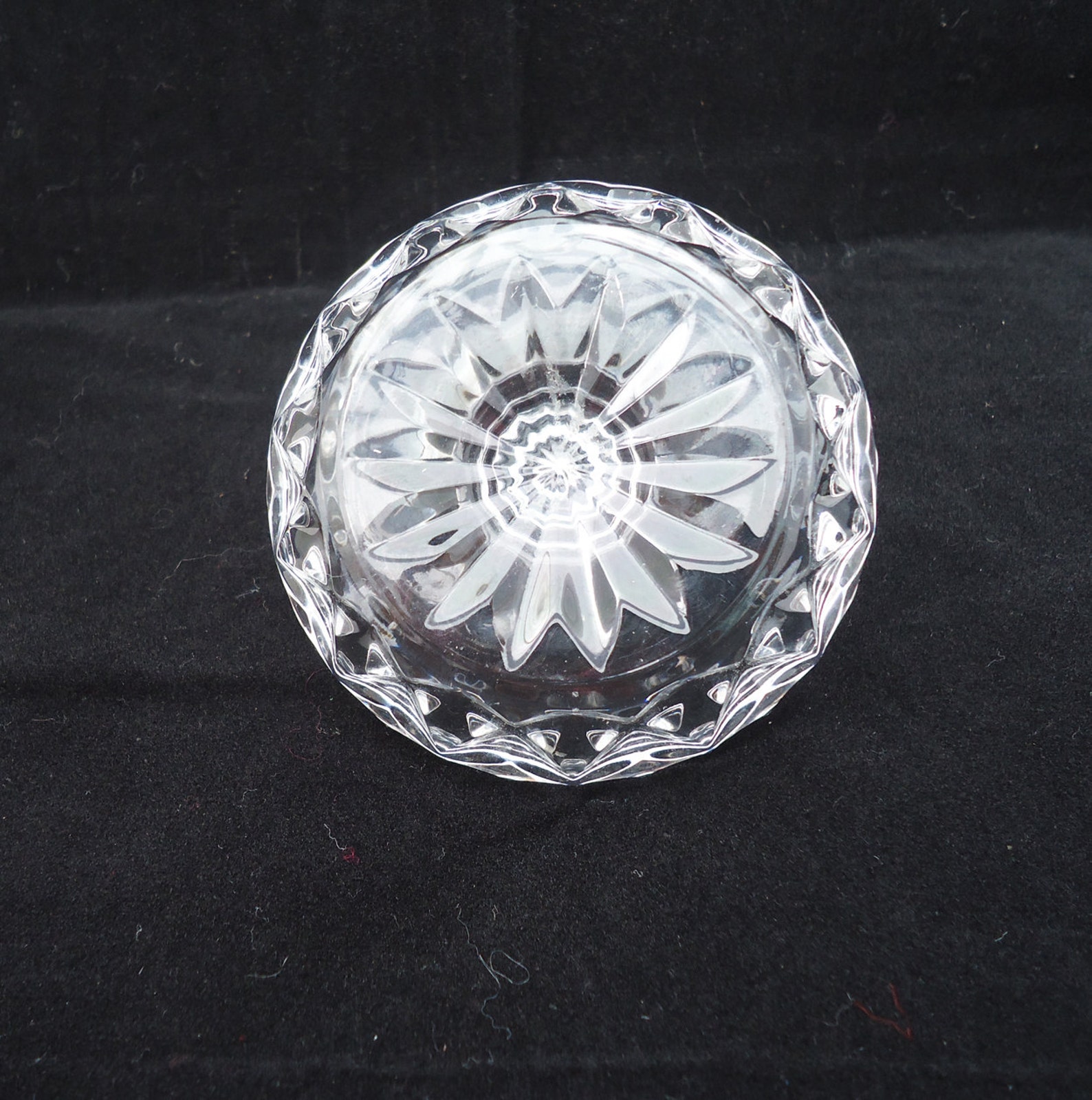 Zajecar Crystal Ring Holder, Made in Yugoslavia, Crystal Ring Holder ...