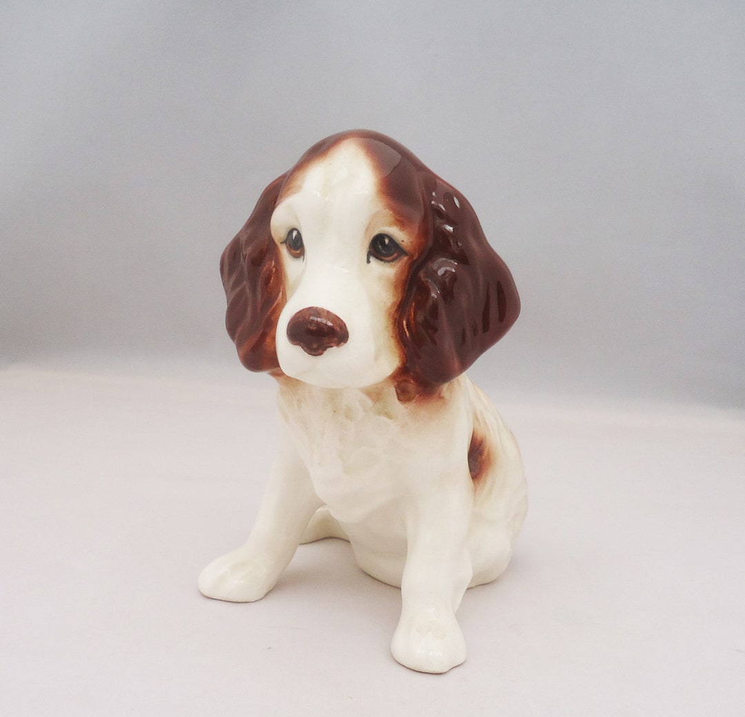 Vintage Sylvac Spaniel Figurine, Very Cute Dog Figurine, Sylvac Dog ...