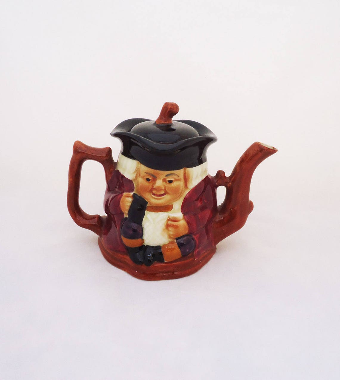 Vintage Staffordshire Shorter and Son Ltd Toby Teapot Jolly - Etsy