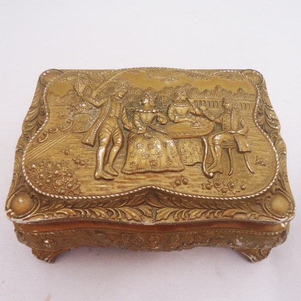 Metal Trinket Box - Etsy