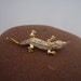 Sterling Silver Lizard Brooch Filigree Sterling Silver Lizard - Etsy