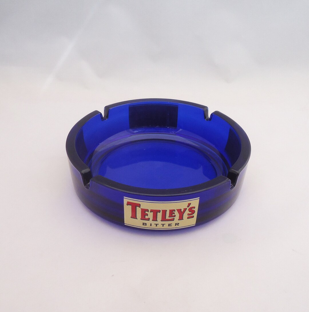 Vintage Pub/bar Ashtray, Advertising Tetley's Bitter Ashtray, Collector ...