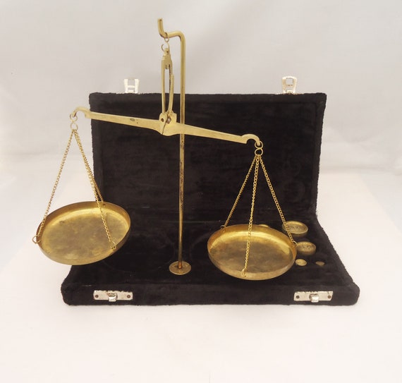Balance Scale Set With Weights
