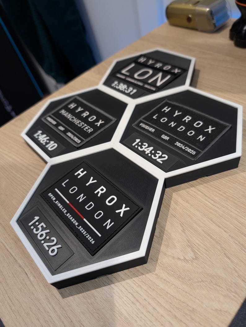 HYROX Finishers Patch Display - Etsy UK