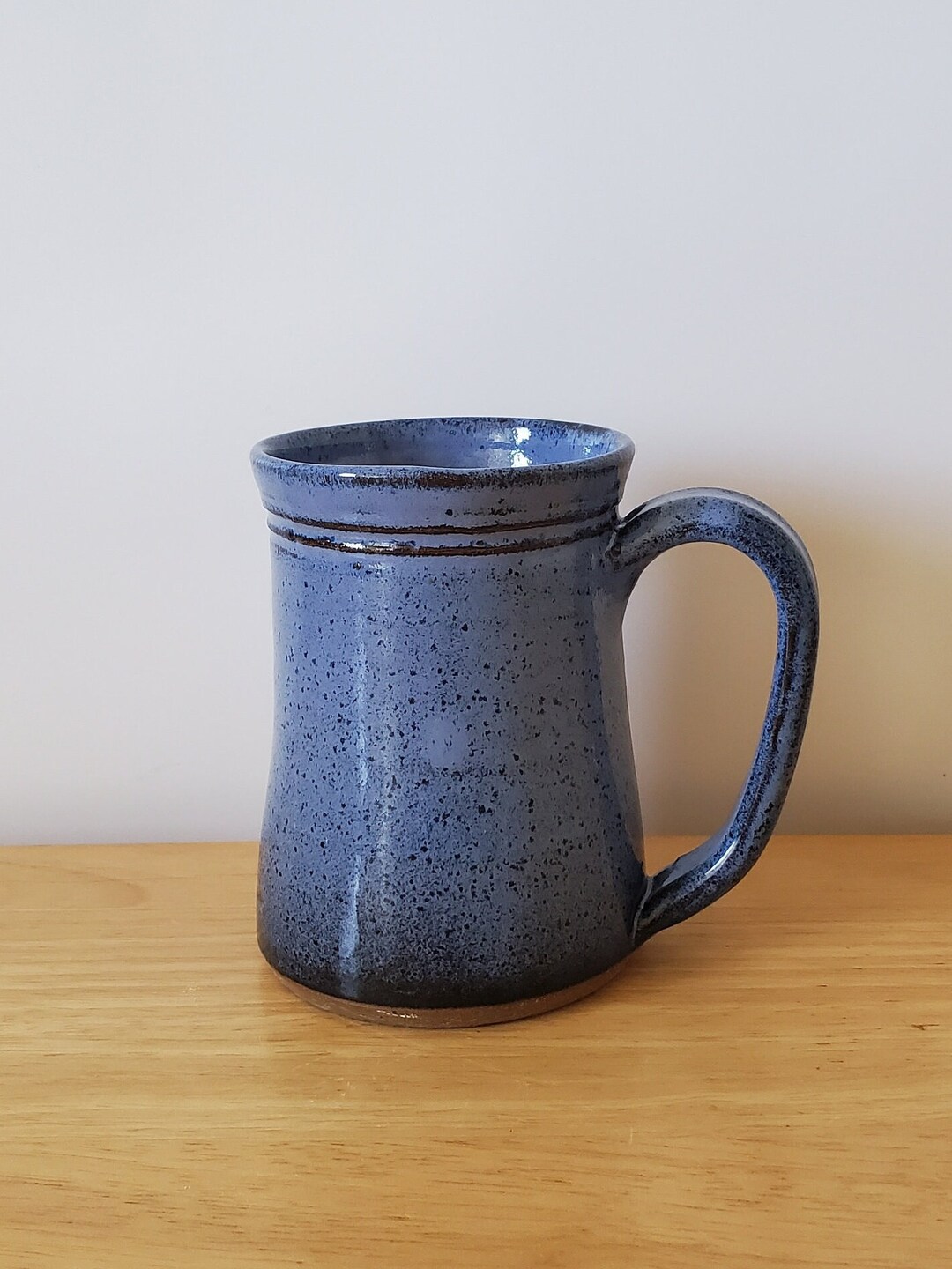 16 Oz Mug/ Blue Jean/coffee Cup/.ceramic Mug/pottery Cup/coffee Mug ...