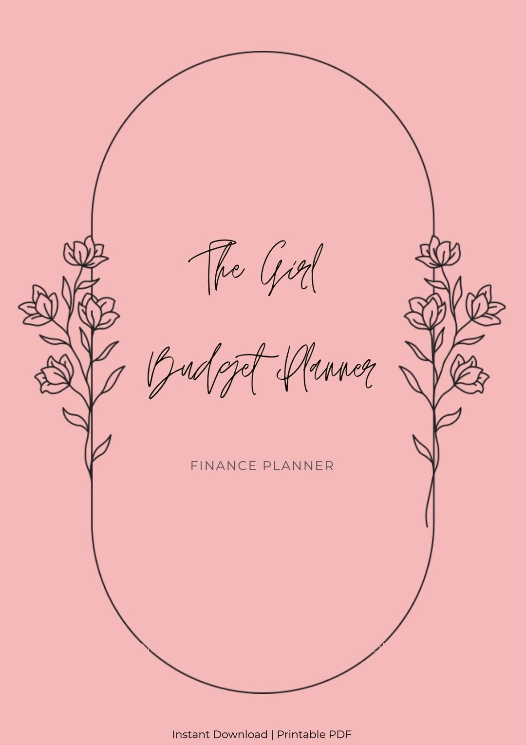 Digital Budget Planner | Aesthetic | Girly Budget Planner - Etsy
