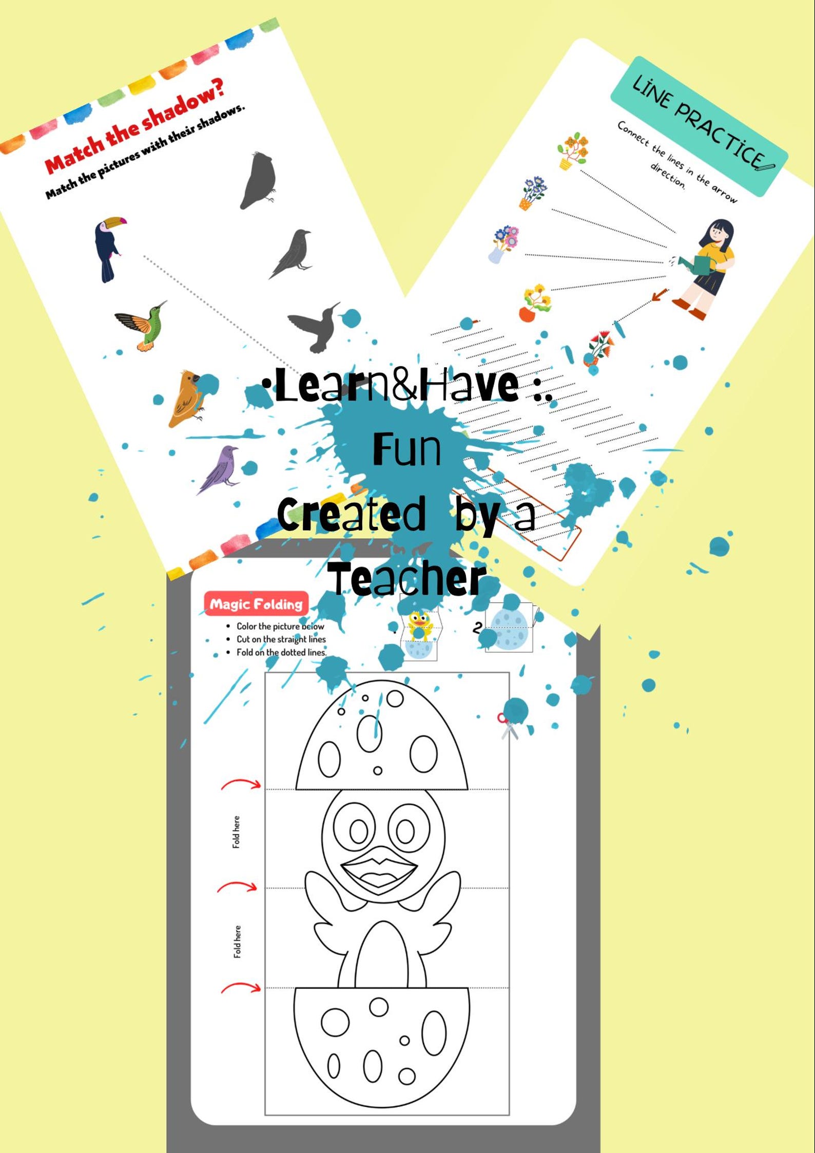 Preschool Printable Activity Pack| 15 Pages | Cut and Paste | Digital ...