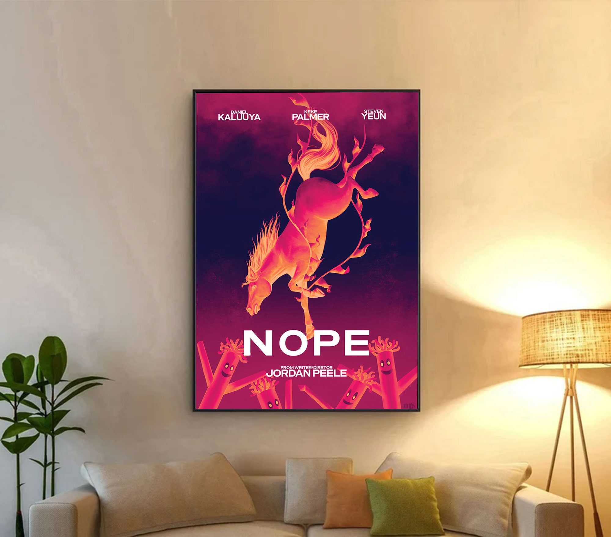 NOPE Jordan Peele Movie Poster, Nope 2022 Movie Poster, Nope Movie ...