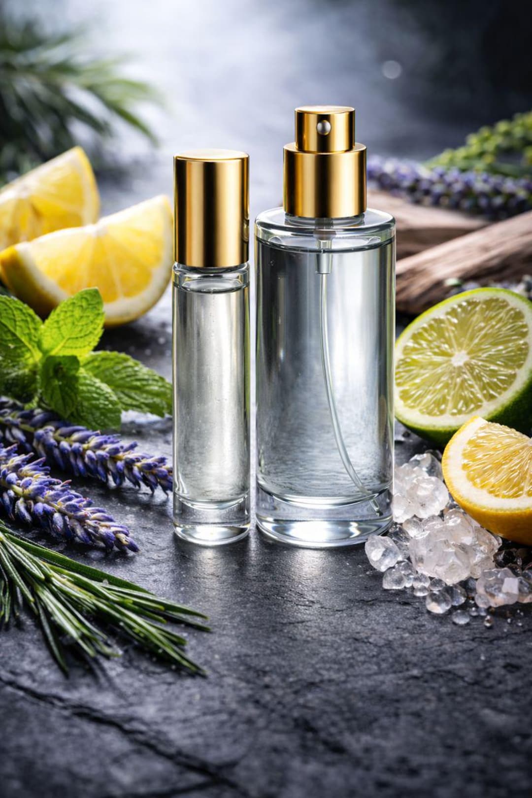 Black Ice Fragrance Oil: Fresh Clean Citrus Scent, Men Perfume - Etsy