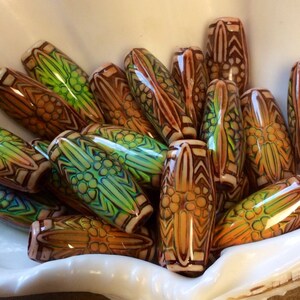 Mood Bead Mirage Bead Polymer Clay Bead Heat Sensitive DAISY RAY 25mm X ...