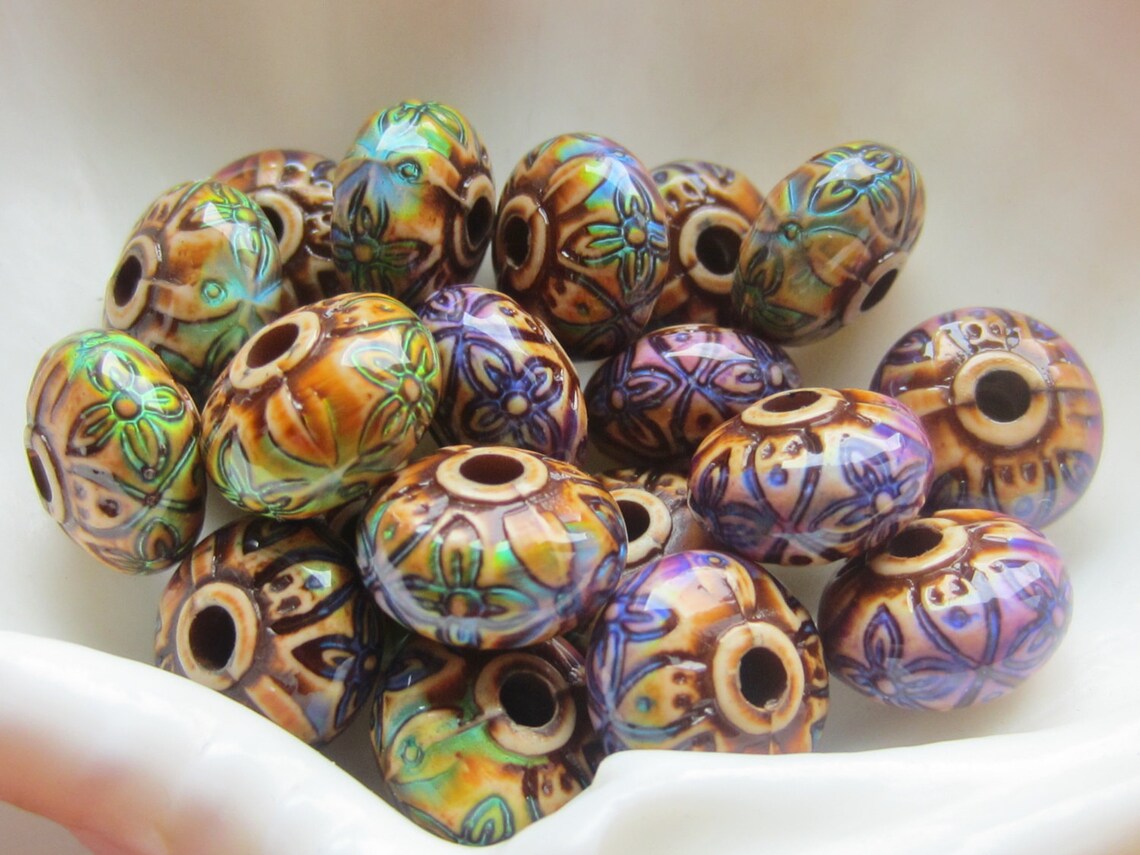 Mood Bead Mirage Bead Polymer Clay Bead Heat Sensitive Bead - Etsy