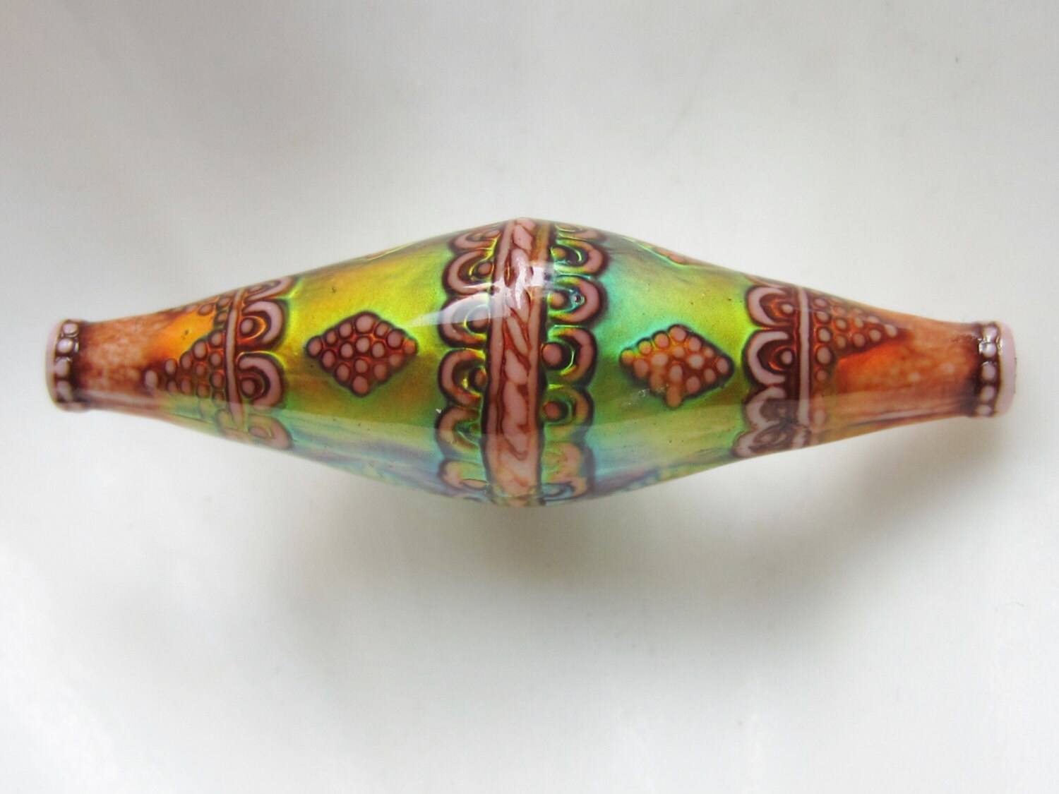 Mood Bead Mirage Bead Polymer Clay Bead Heat Sensitive Bead Bali Sunset ...
