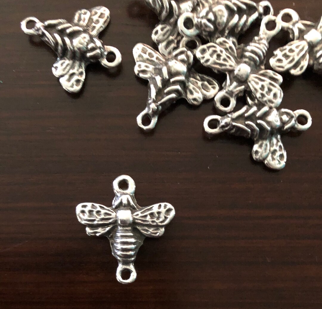 Mykonos Greek Bee Pendant 25mm X 30mm Antique Pewter Qty 1 - Etsy