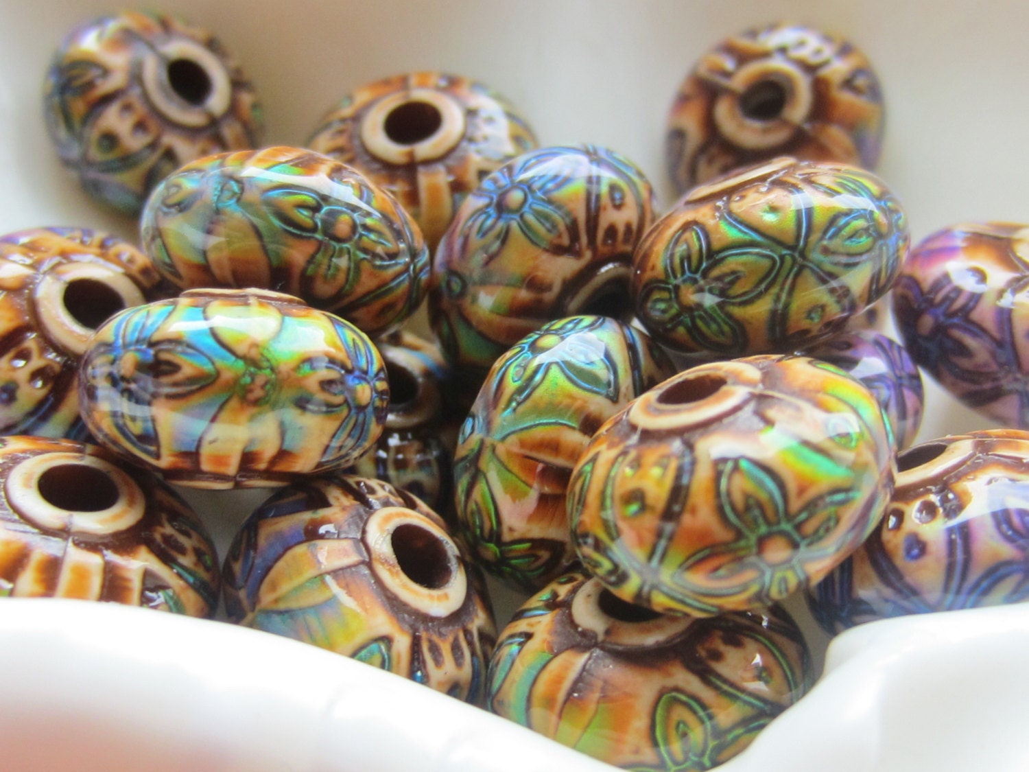 Mood Bead Mirage Bead Polymer Clay Bead Heat Sensitive Bead - Etsy