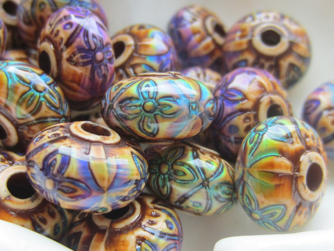 Mood Bead Mirage Bead Polymer Clay Bead Heat Sensitive Bead - Etsy