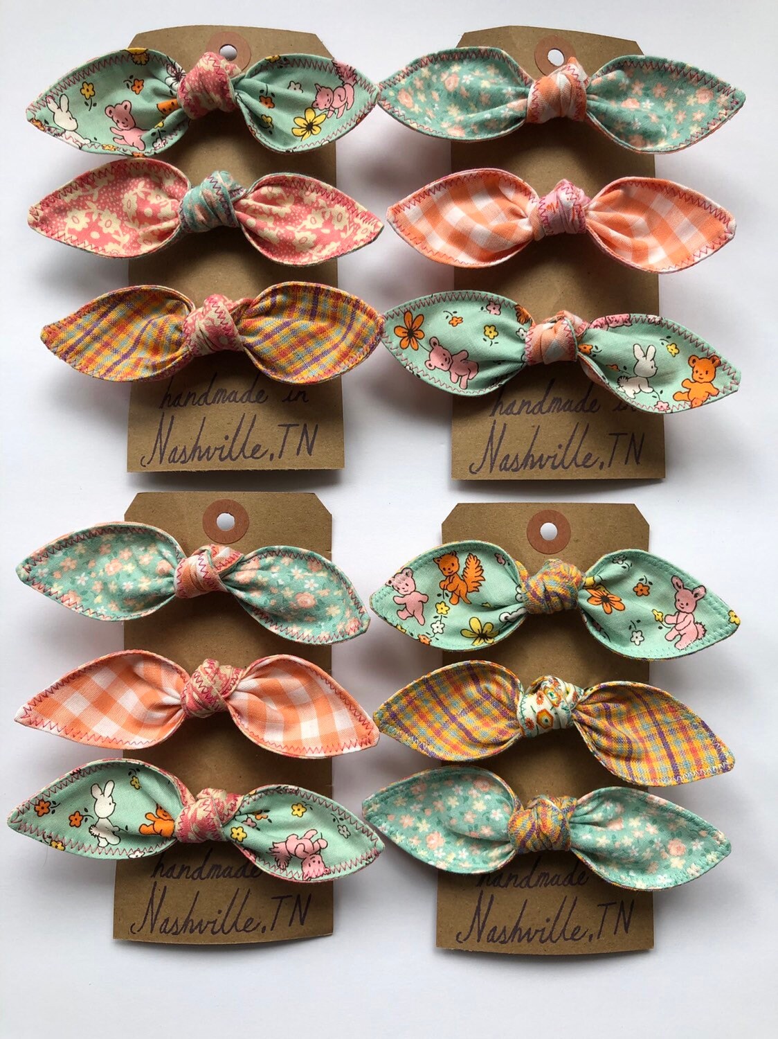 Homemade Homegirl Hair Bows / Handmade in Nashville / Hairbow | Etsy