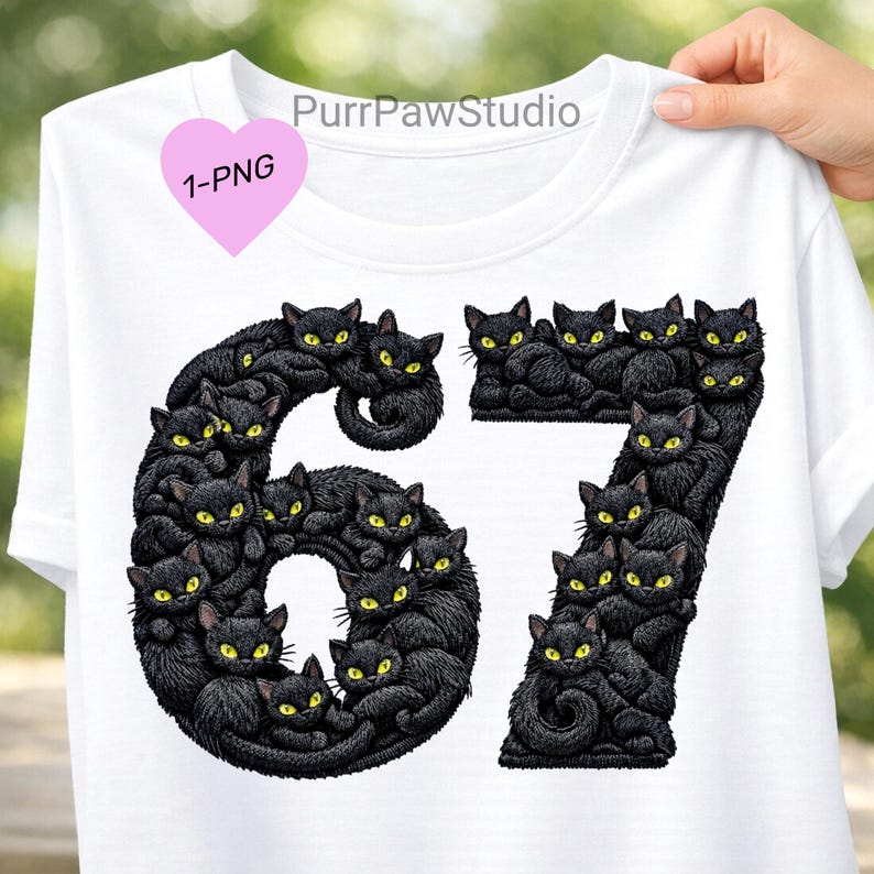 Black Cats 67 PNG Digital Art (digital Download) - Etsy