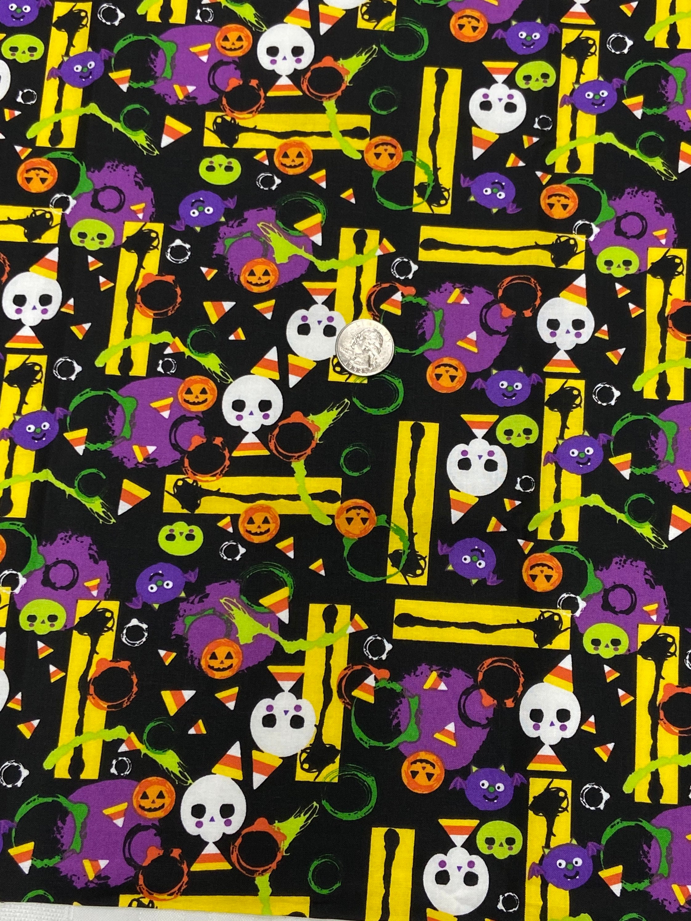 Fun Halloween Fat Quarter Collection 8 Prints. - Etsy