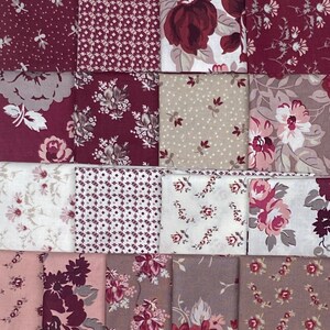 Riley Blake Heartfelt by Geri Robinson 17 Fat Quarter Bundle - Etsy
